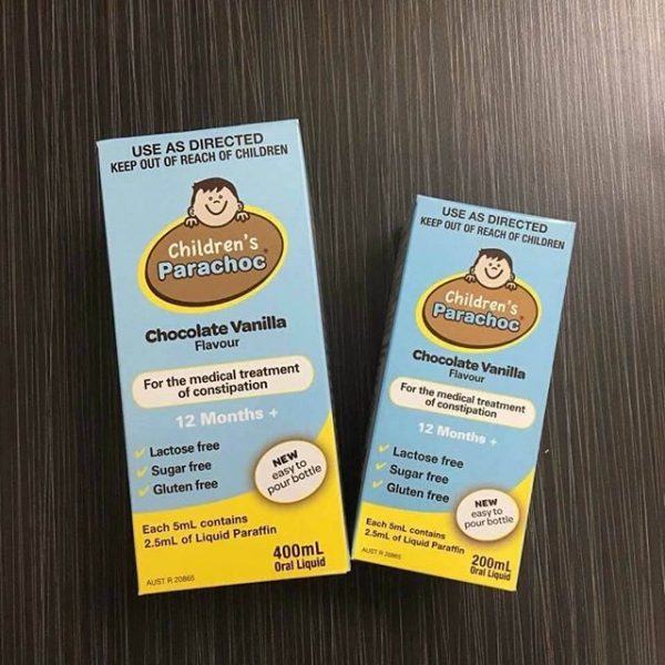 Childrens Parachoc 400ml - Siro chống táo bón cho trẻ của Úc