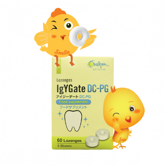 Viên Ngậm Trị Sâu Răng, Chống Viêm Lợi IgYGate DC-PG